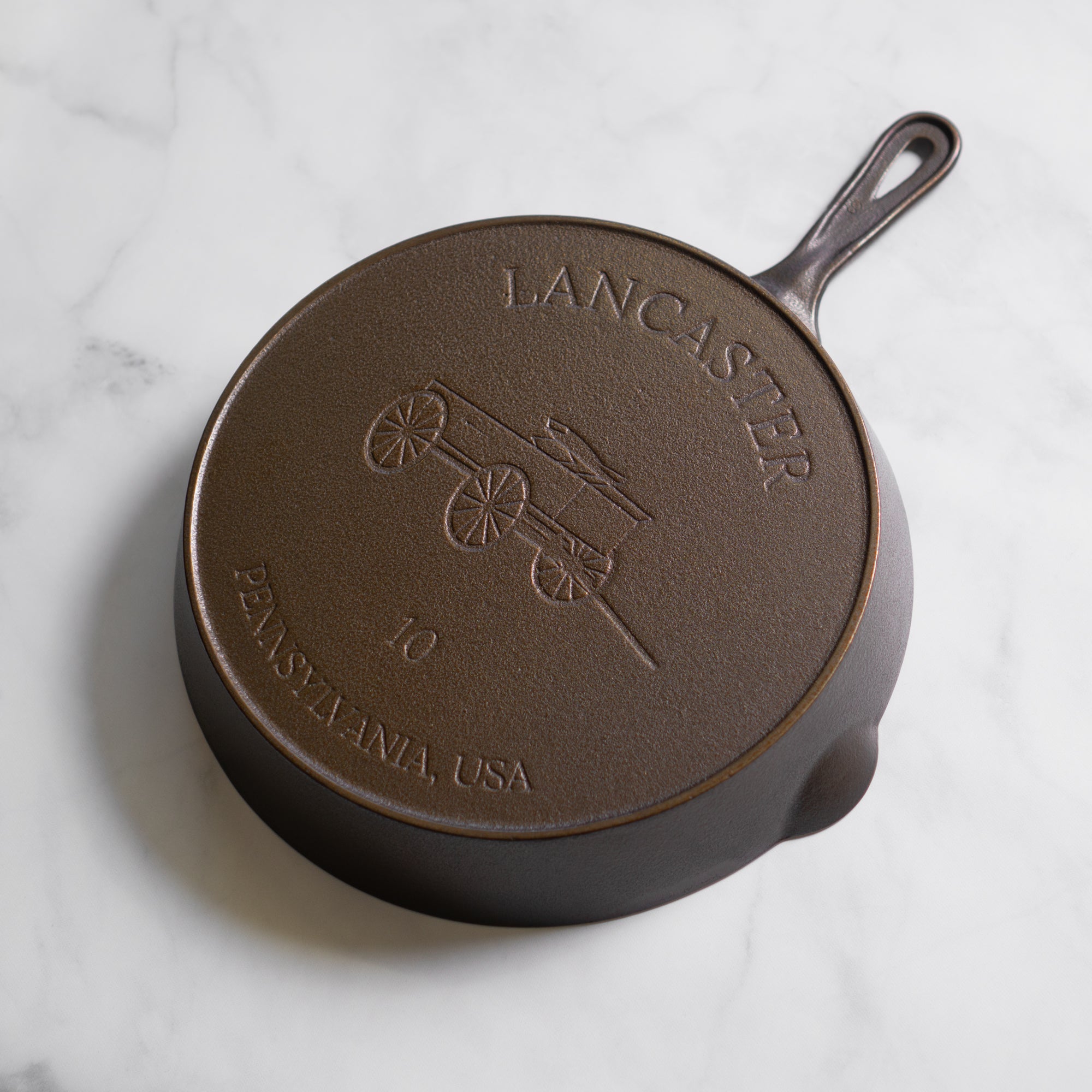 Lancaster No. 10 Cast Iron Skillet | Lancaster Cast Iron