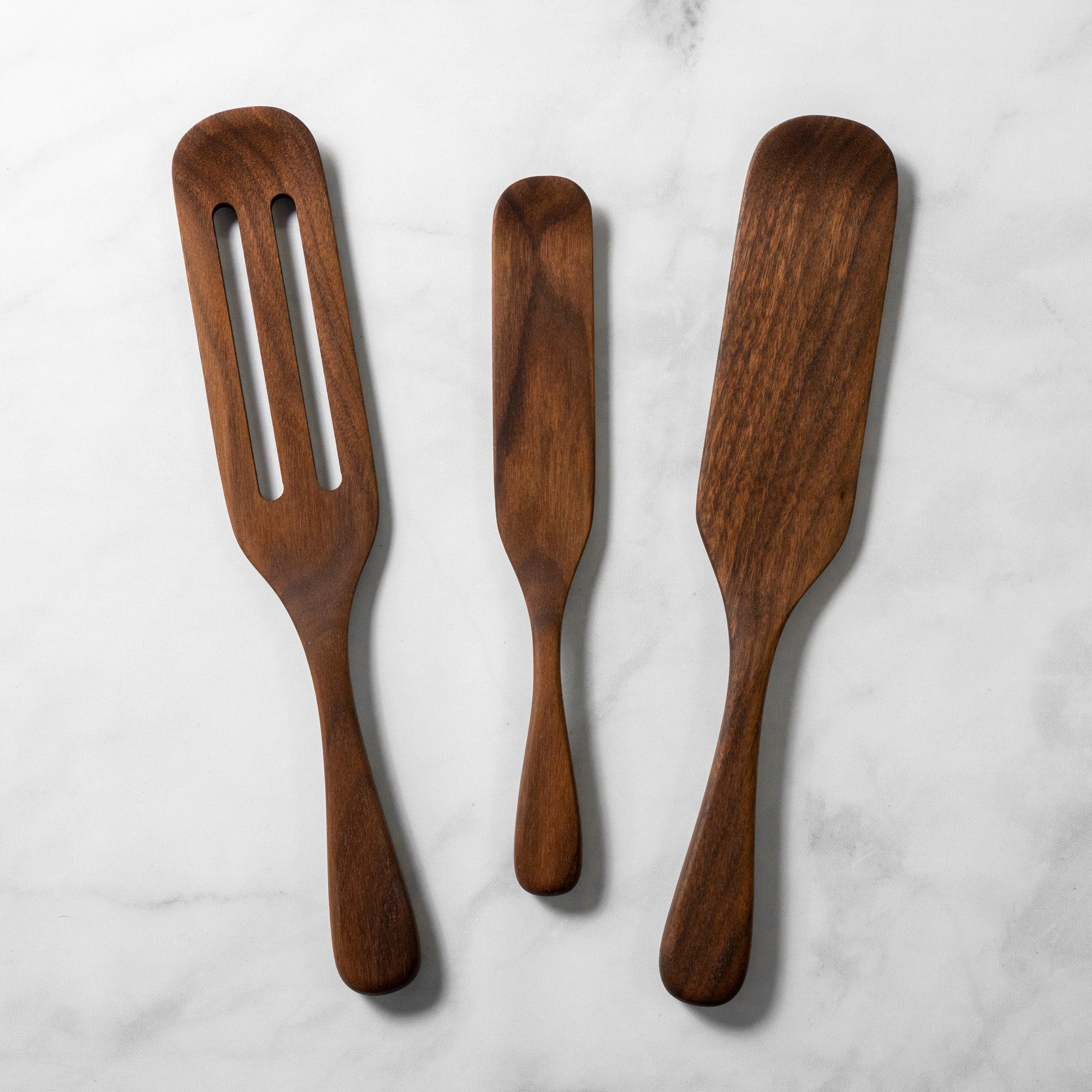 Wooden Spurtle Set | Lancaster Cast Iron