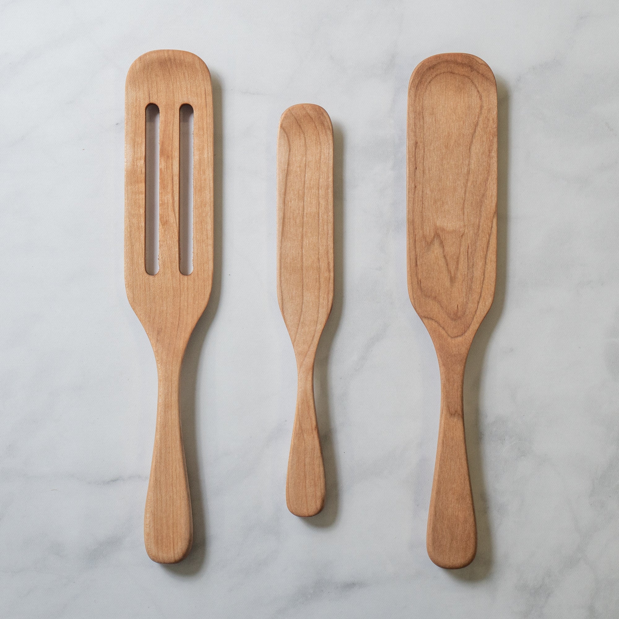 Wooden Spurtle Set | Lancaster Cast Iron