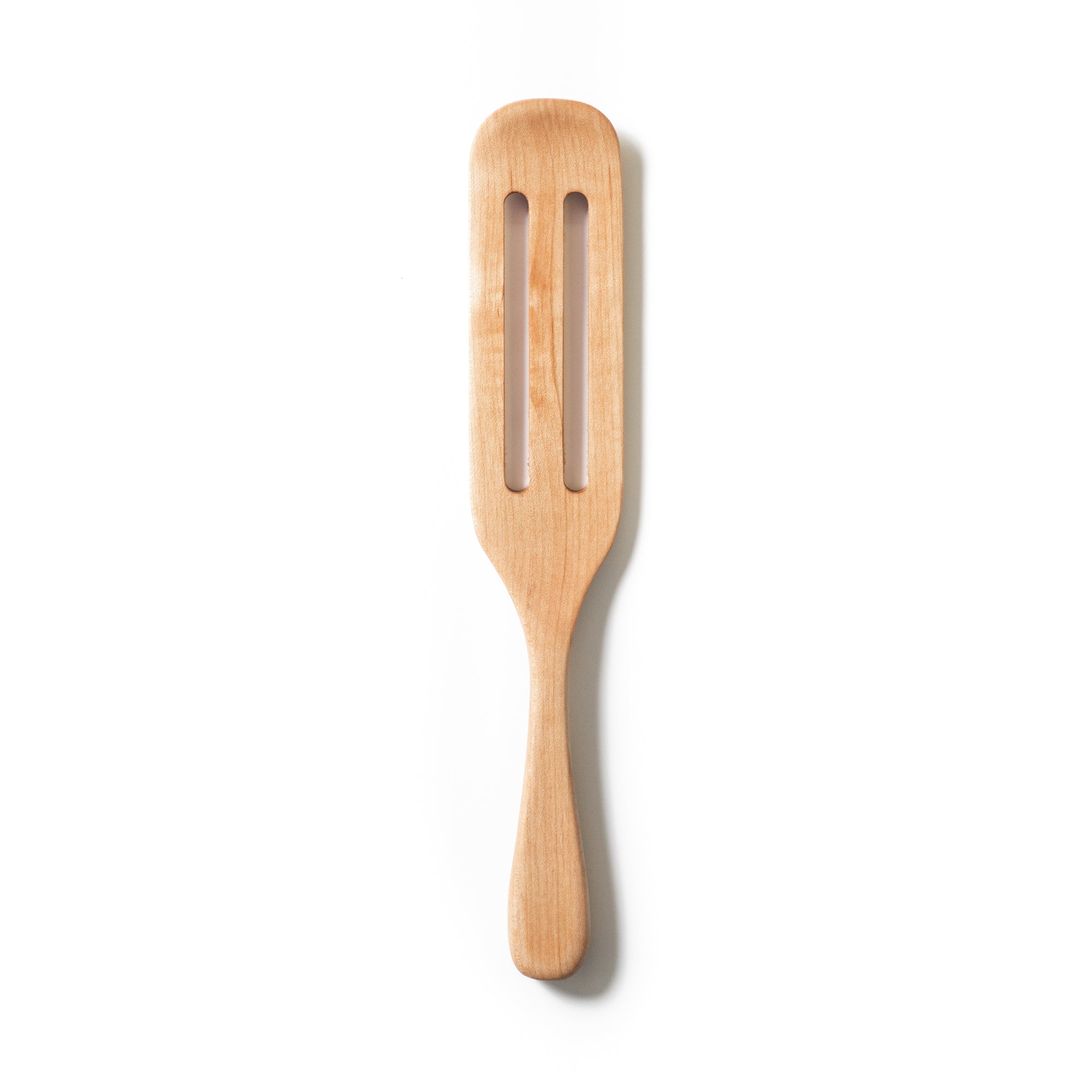 Wooden Slotted Spurtle | Lancaster Cast Iron