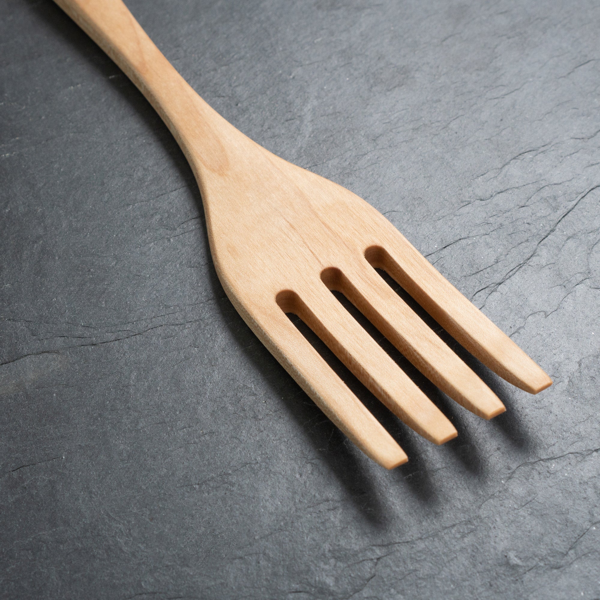 Handmade Wooden Pasta Fork | Lancaster Cast Iron