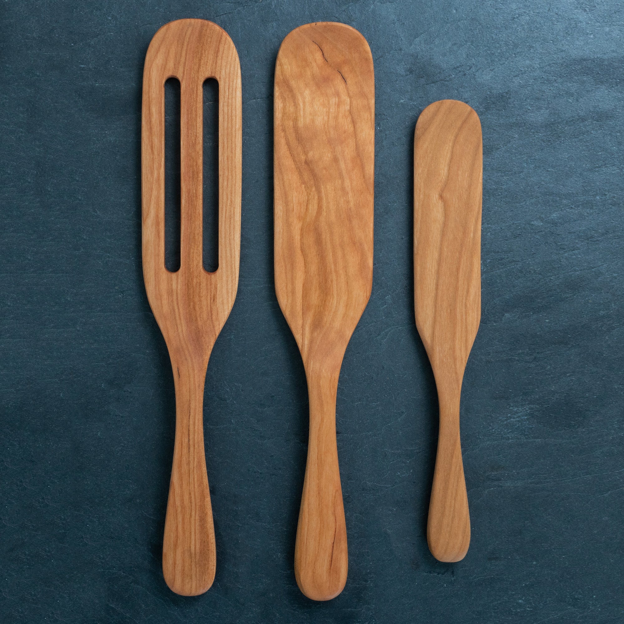 Wooden Spurtle Set | Lancaster Cast Iron