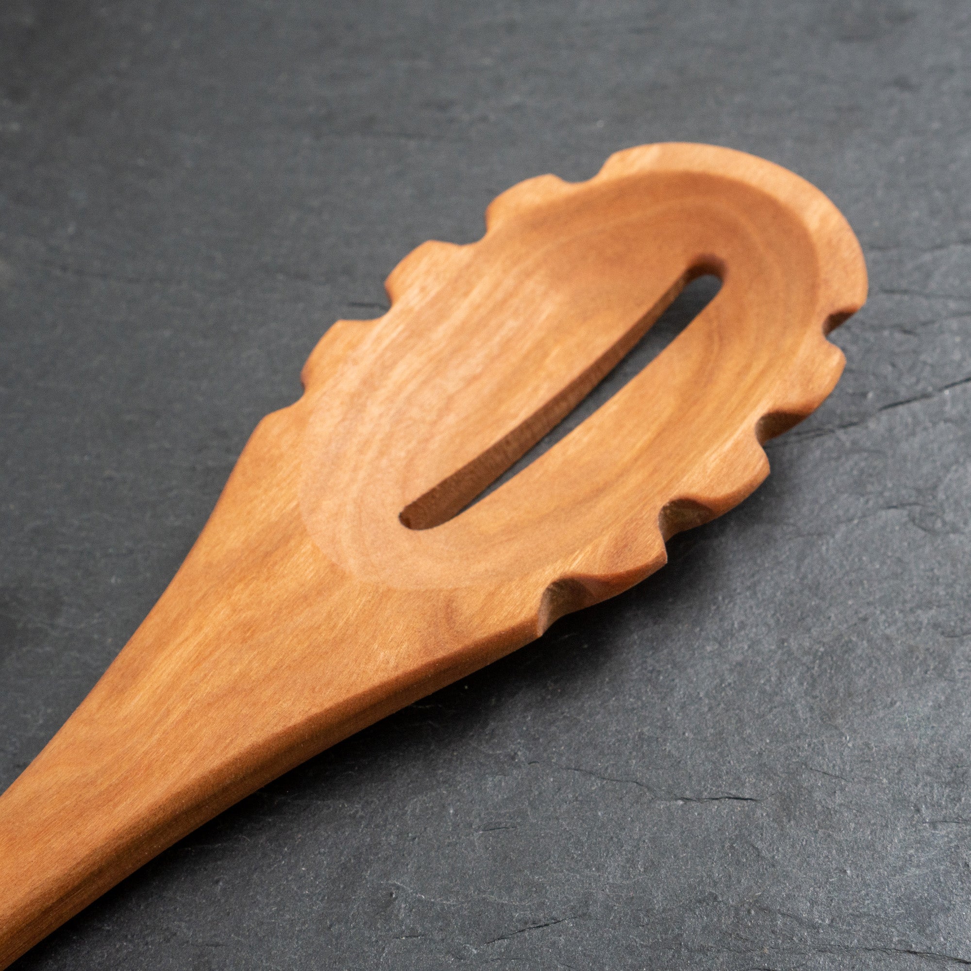 Wooden Pasta Spoon | Lancaster Cast Iron